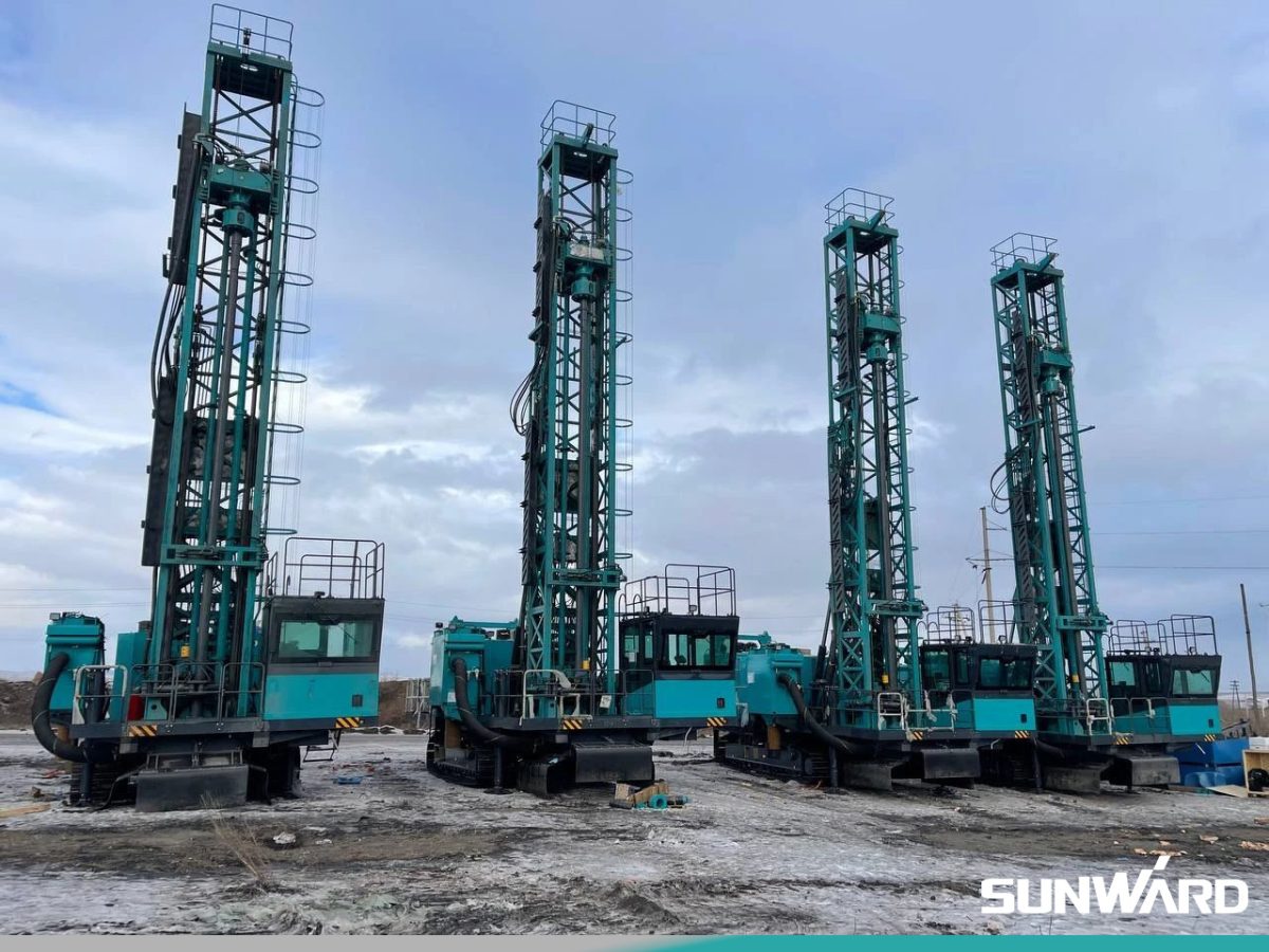 Sunward Roller-bit Hole Drill Rig Sets New Monthly Drilling Record of ...